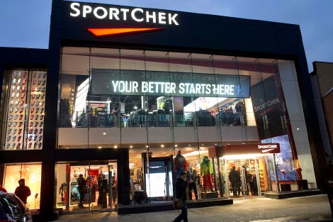 Sportmondo sports portal: Canada , Sport Chek's Next-Gen Store Packed ...