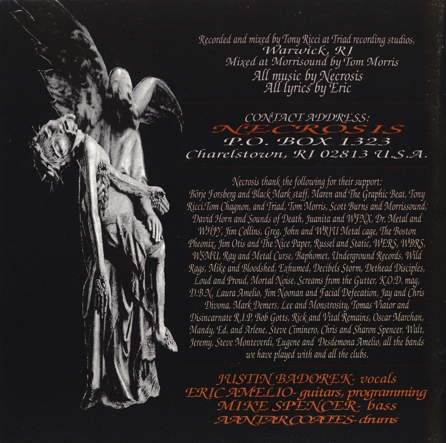 Cries from the Quiet World: Necrosis "Acta Sanctorum"