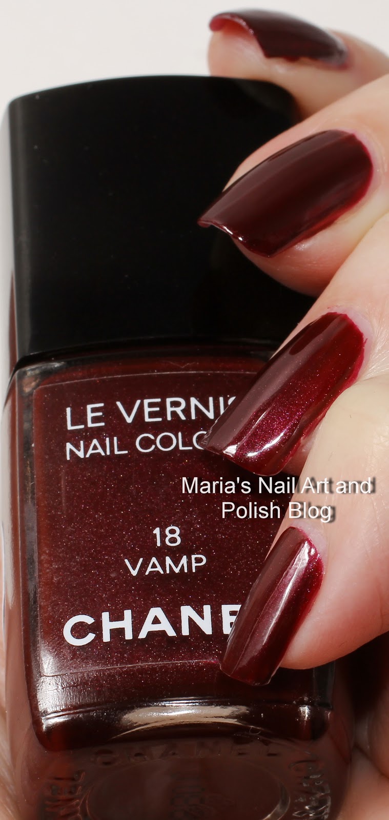 Marias Nail Art and Polish Blog: Chanel Vamp 18 - 780.010 the first of ...