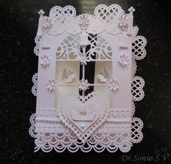 Cards and Crafts : Fancy Fold Pop up Dangler Card