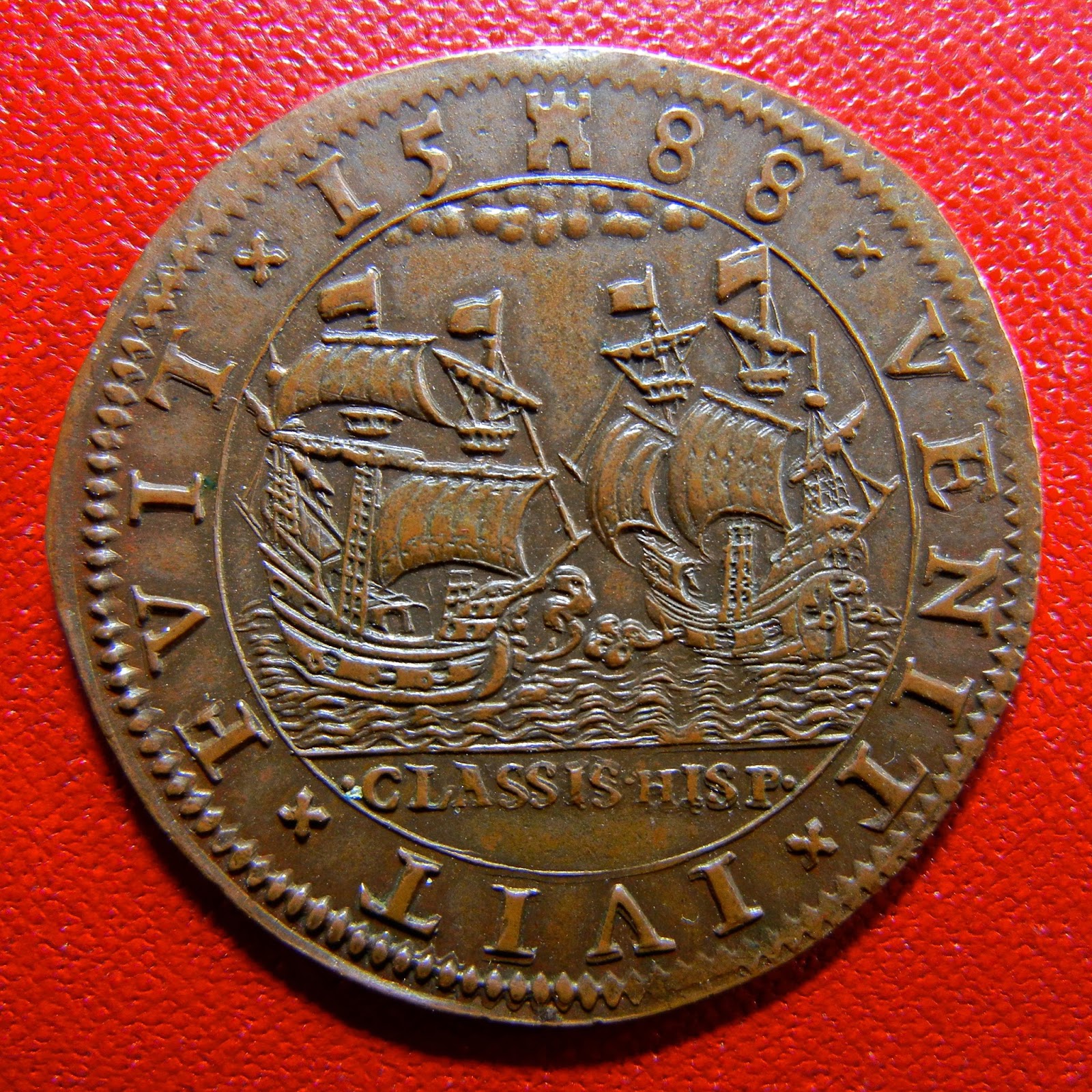 Coin Collecting Necromancer: Old Sails: Defeat of the Spanish Armada in ...