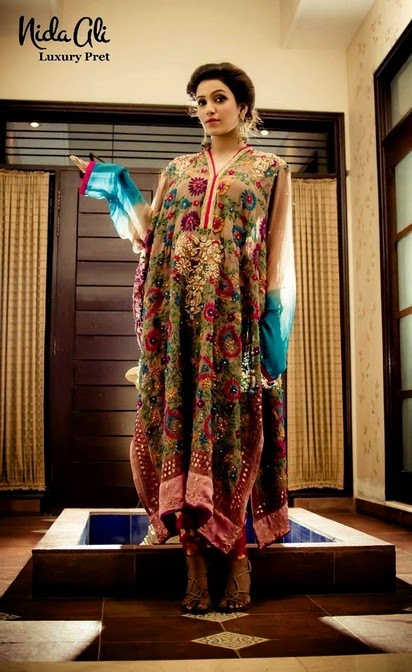 Nida Ali Luxury Pret Collection 2014 | Ganga Jamni Luxury/Pret Wear ...