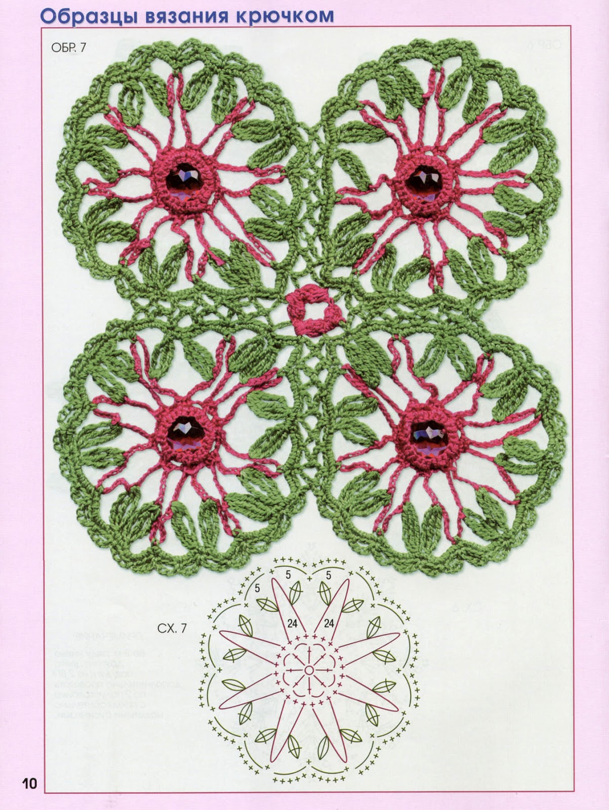 SOLO PUNTOS: Crochet circulos