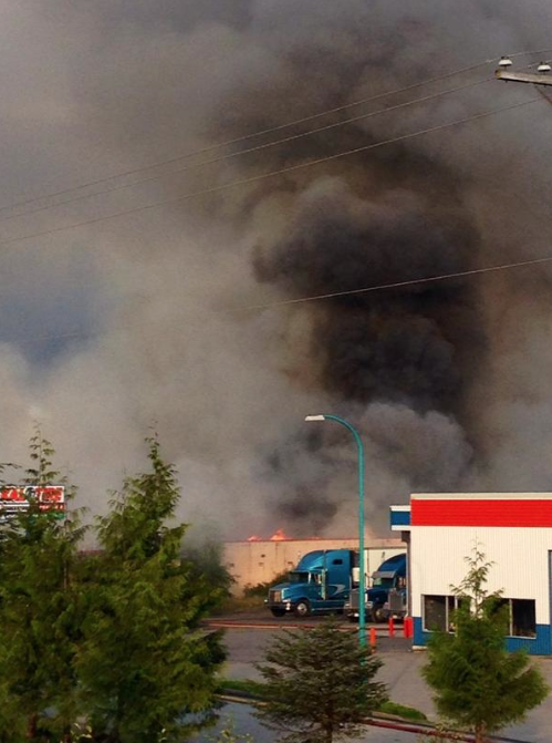 North Coast Review: Prince Rupert Fire/Rescue working on fire at old ...