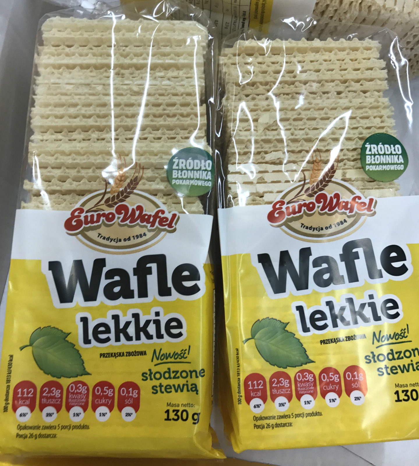 SMACZNE I WEGAŃSKIE: WAFLE LEKKIE Eurowafel