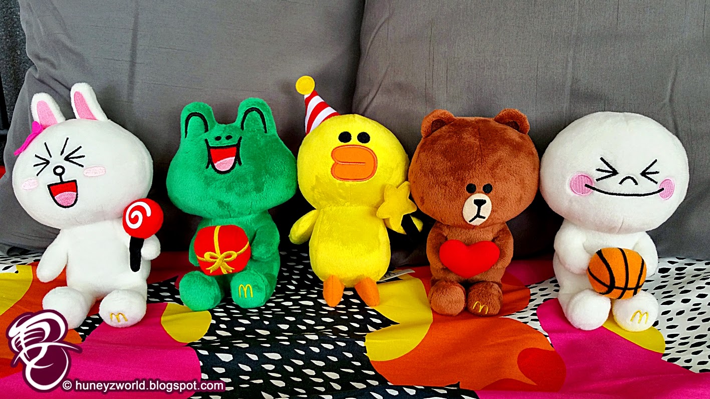 Get Your LINE x McDonald's Plush Toys, Starting 5 January 2015 ...