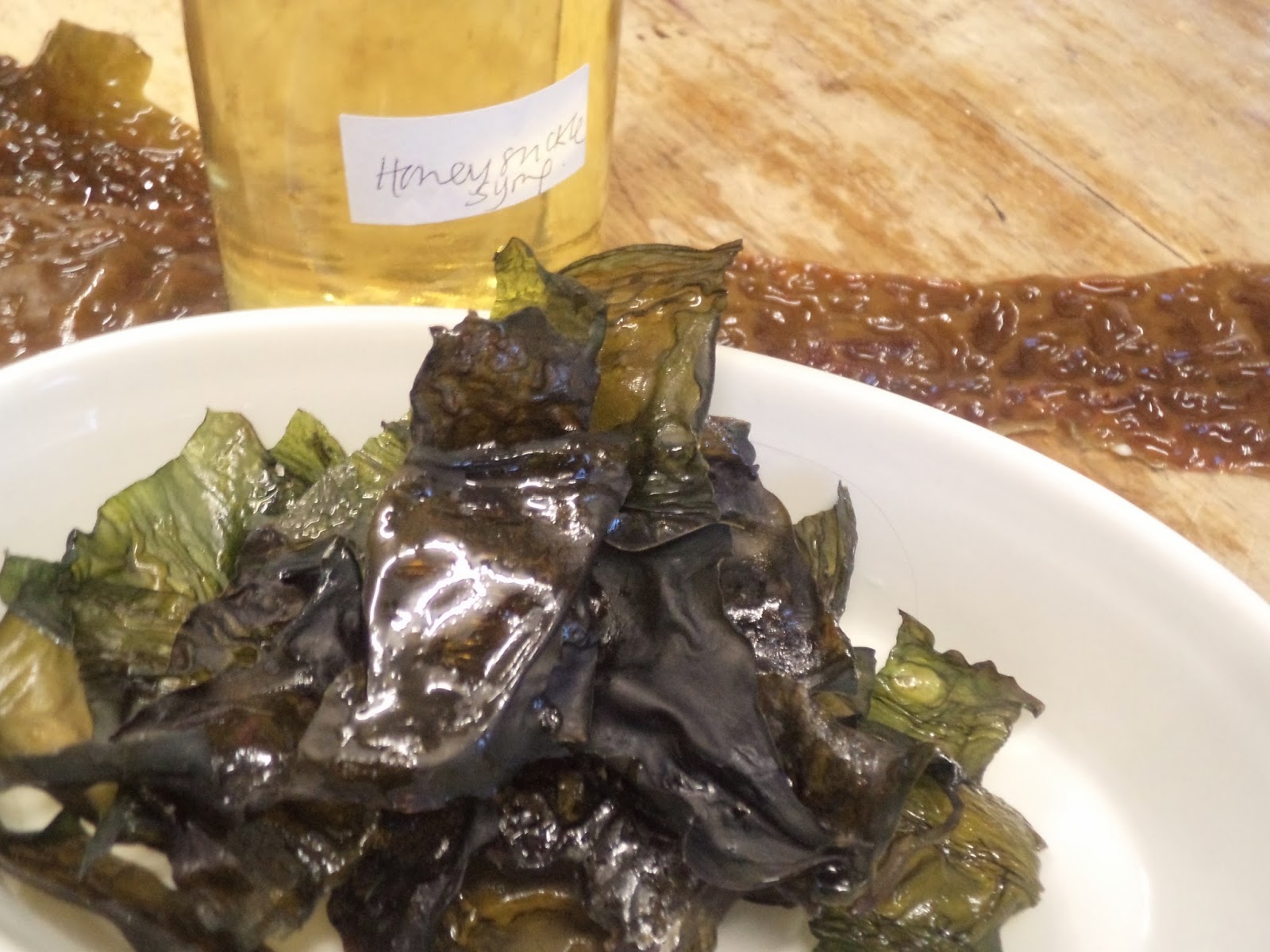 SEAWEED NA MARA : Hebridean Honeysuckle Crisped Sugar Kelp