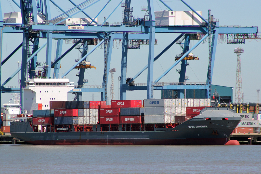 UK Shipping: OPDR TENERIFE at Northfleet Hope 30/06/2015