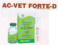 Intas Animal Health Products: AC-VET D injection 3gm and 4.5gm vials ...
