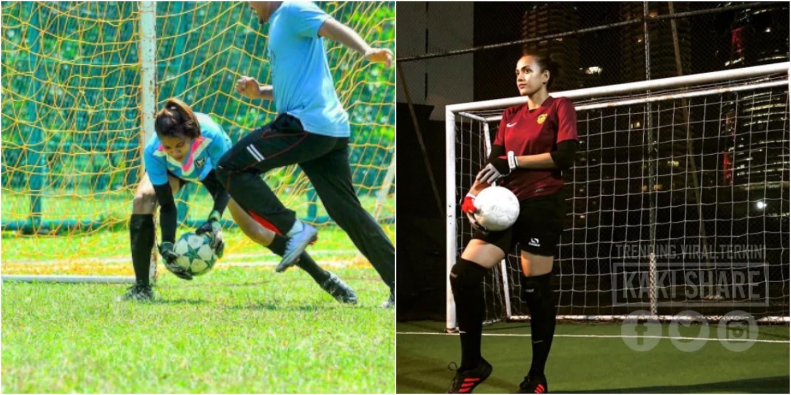 'WOW'! Kenali Siapa Niena Azman Penjaga Gol Futsal Wanita Malaysia Yang ...