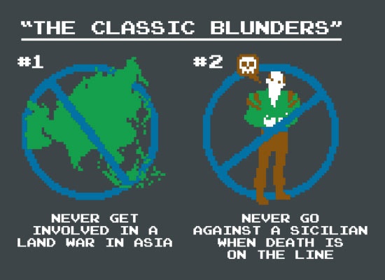 The Geeky Nerfherder: Movie Poster Art: The Princess Bride (1987)