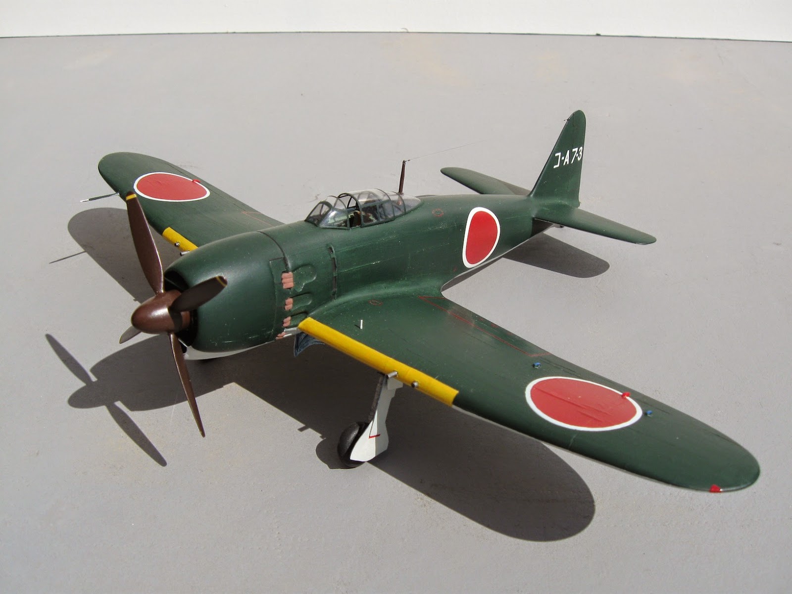 Aviation of Japan 日本の航空史: 1/48th scale Mitsubishi A7M2 Reppu 'Sam' by ...