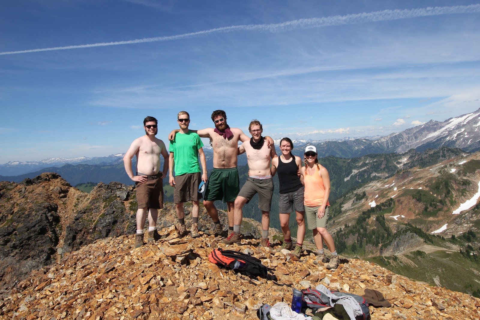 Elrod's: sending love from the west: Mile High Hiking Club