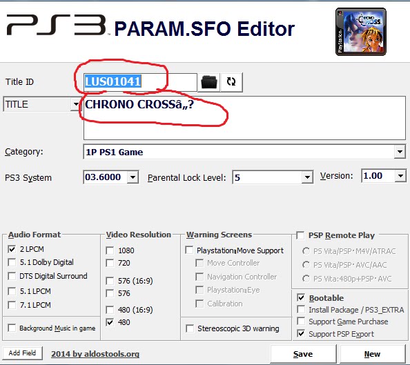 PS3 PS1をPKG化する方法