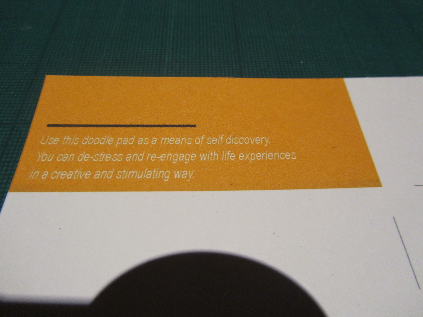 Design Practice: WHAT IS GOOD ..Printed first page