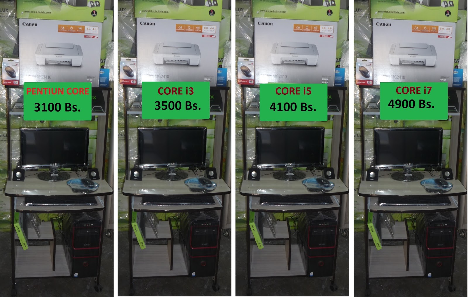 Compra y venta de computadoras