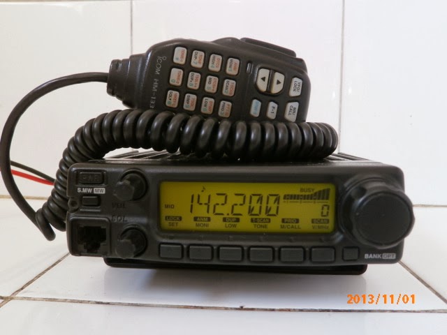 Sinar Agung ( Y C 2 V D I ): RIG ICOM 2200H - HITAM ( TERJUAL BANTUL )