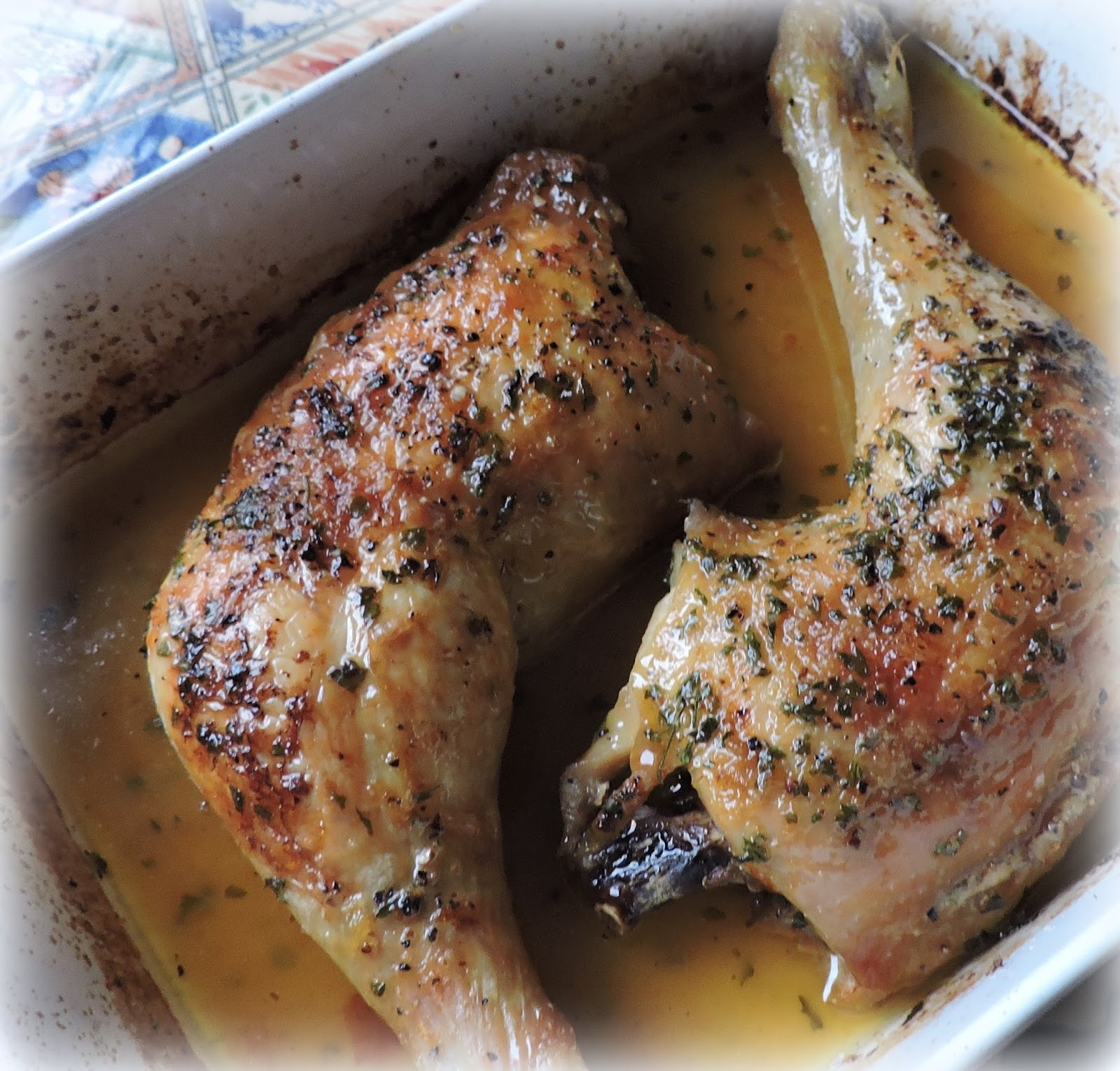 Lemon Roasted Chicken Legs | The English Kitchen