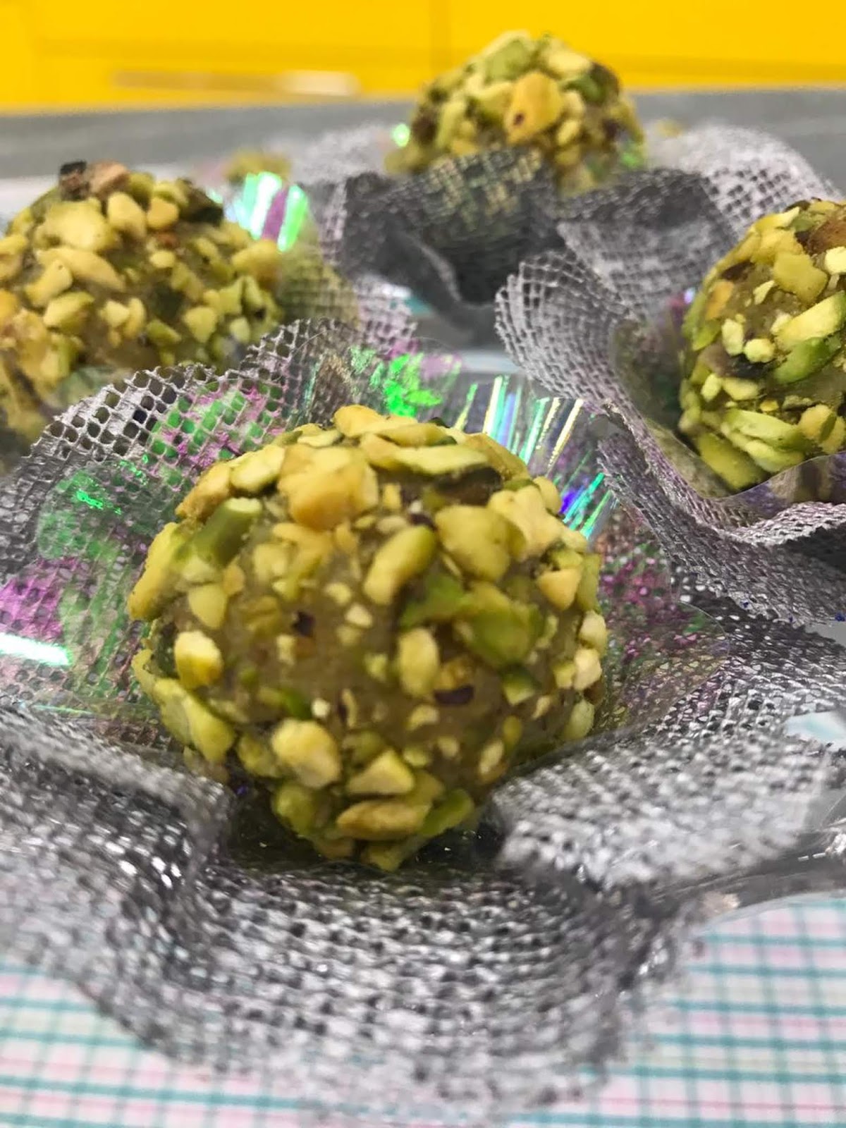 Delícias do Dia-a-Dia: BRIGADEIRO DE PISTACHE