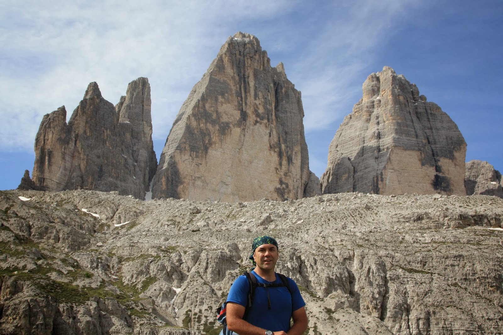 Andasendas: Monte Paterno, Tres cimas de Lavaredo