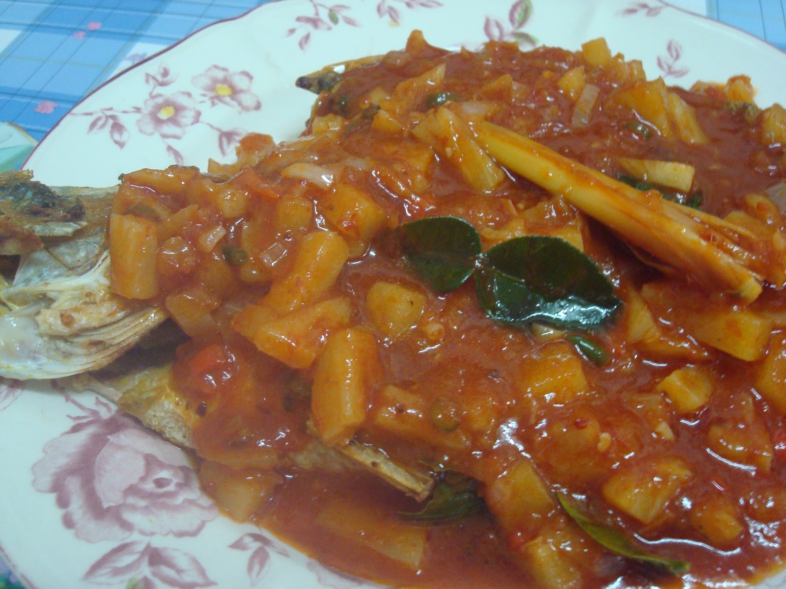 Ita Kitchen: Ikan Siakap Tiga Rasa