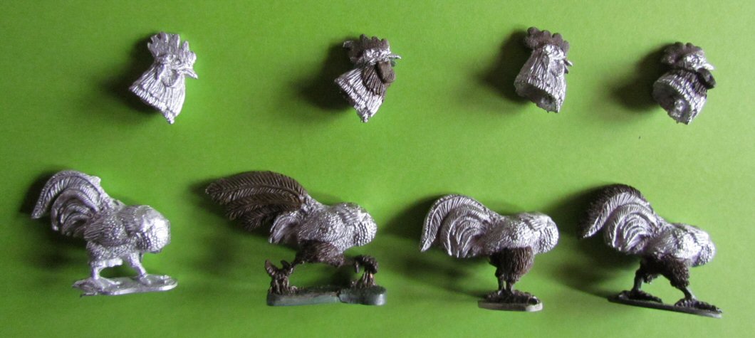 WK's Miniature Imperium: Halfling Light Cavalry - The Mounts