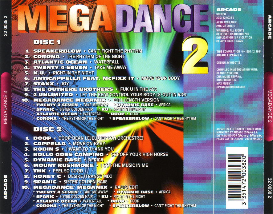 dance of the 90's: Mega Dance 2