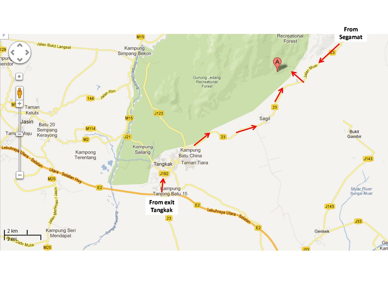 Traveller's Handbook: Travel Guide - Johor : Gunung Ledang