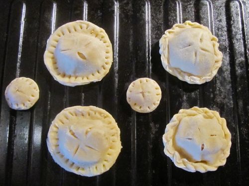 White Shell Chronicles: Chocolate / Banana & Apple Pixie Pies