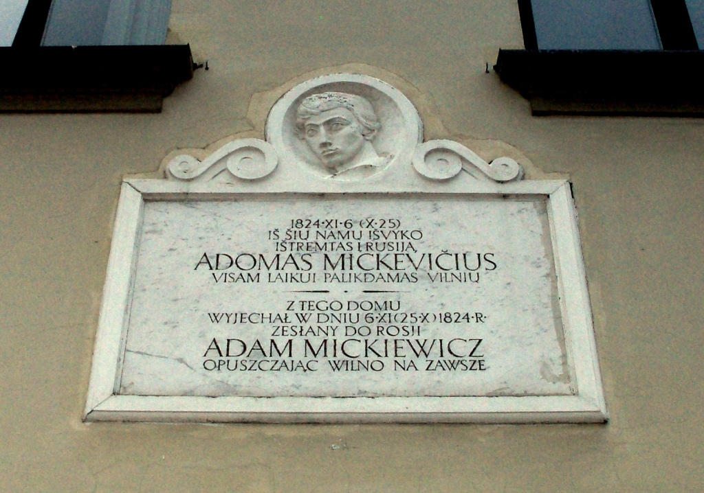 FROZEN POETS: ADAM MICKIEWICZ / ADOMAS MICKEVIČIUS (1798 - 1855)