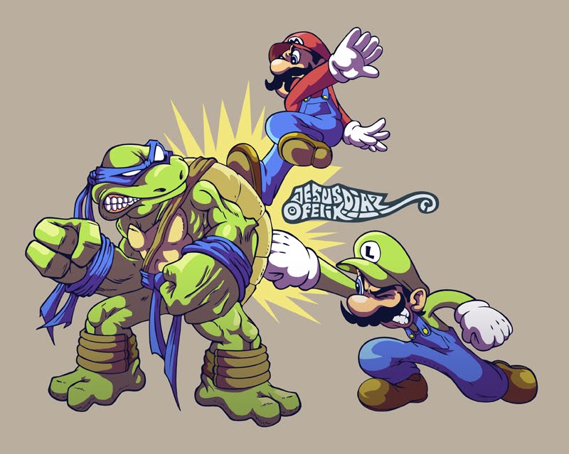 POLOVERDE BLOG: The Attack Turtle Mario brothers