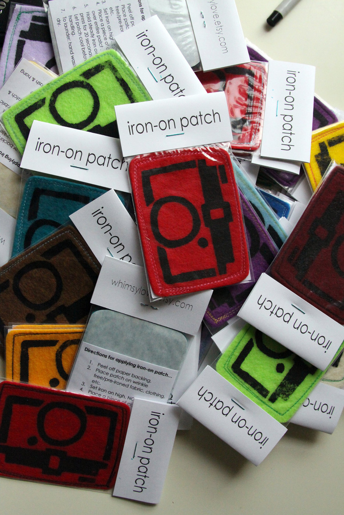 WhiMSy love: Iron-On Patch TUTORIAL