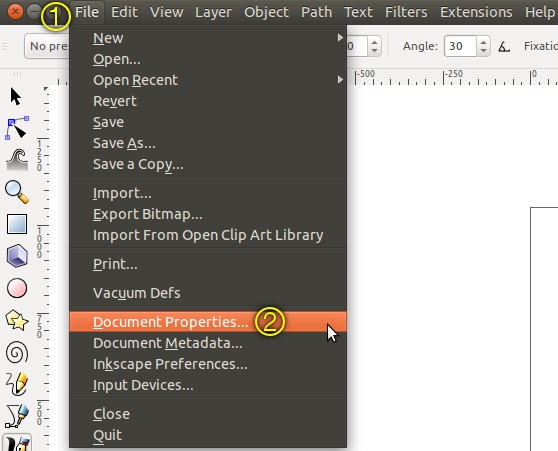 Inkscape window frame - adventurevil