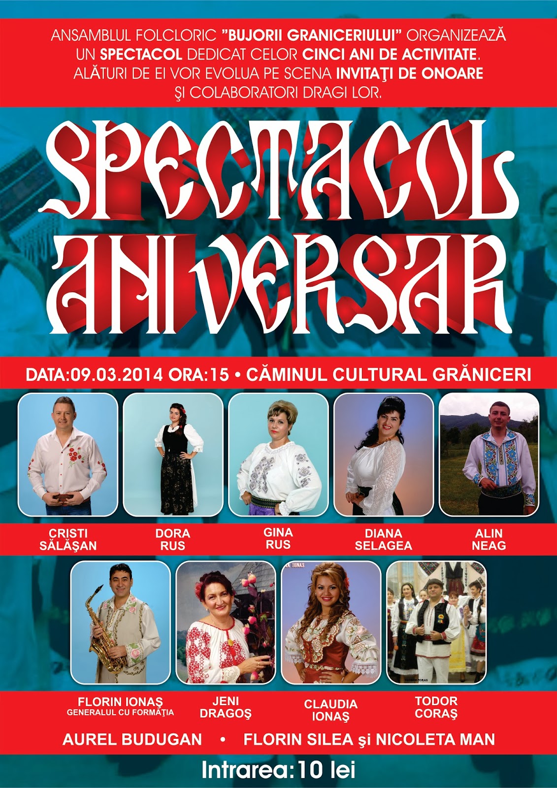 Spectacol Aniversar - Afis A3 | Graphic Designer