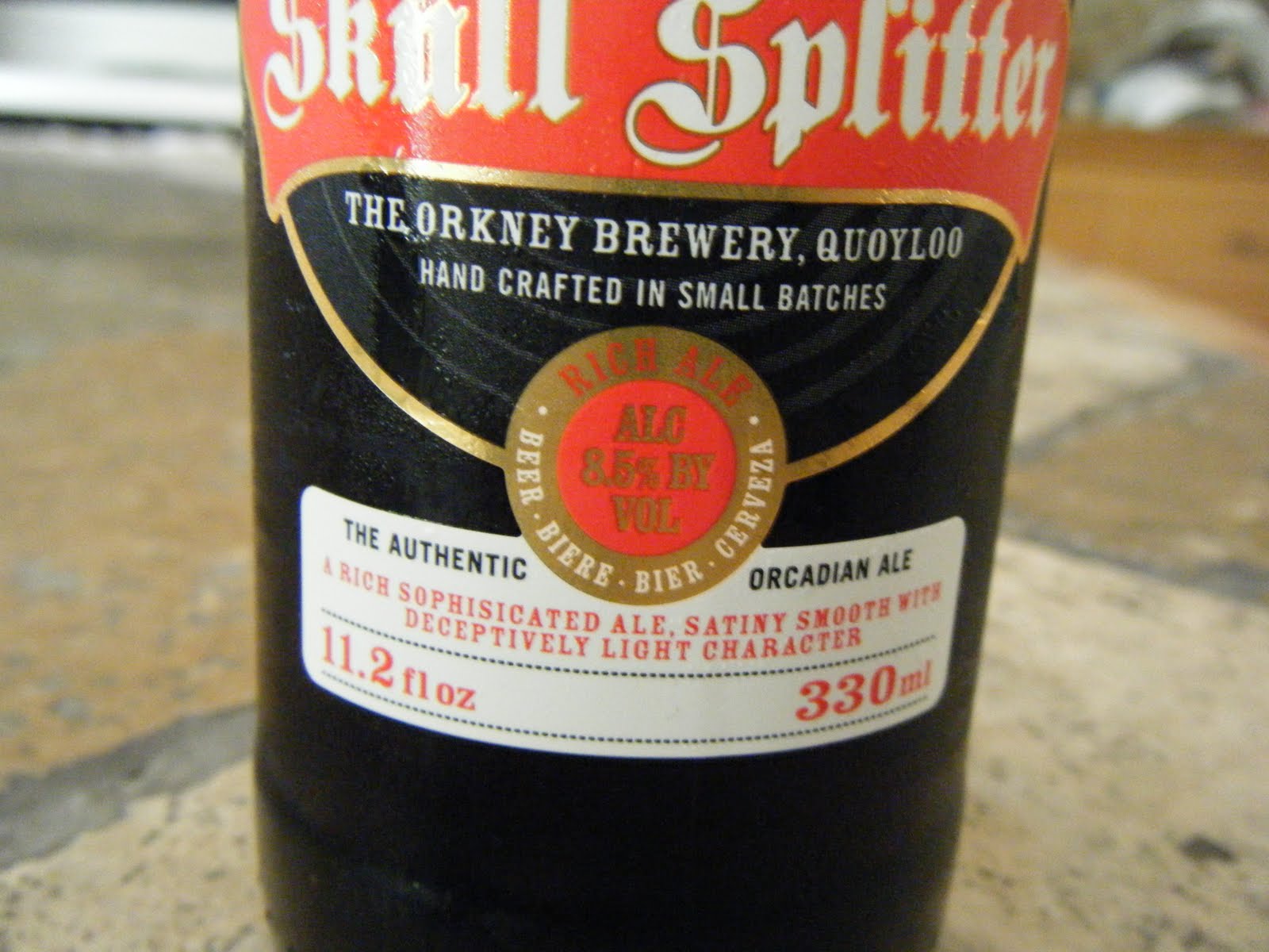 CHANNEL 13: Orkney Brewery Skull Splitter