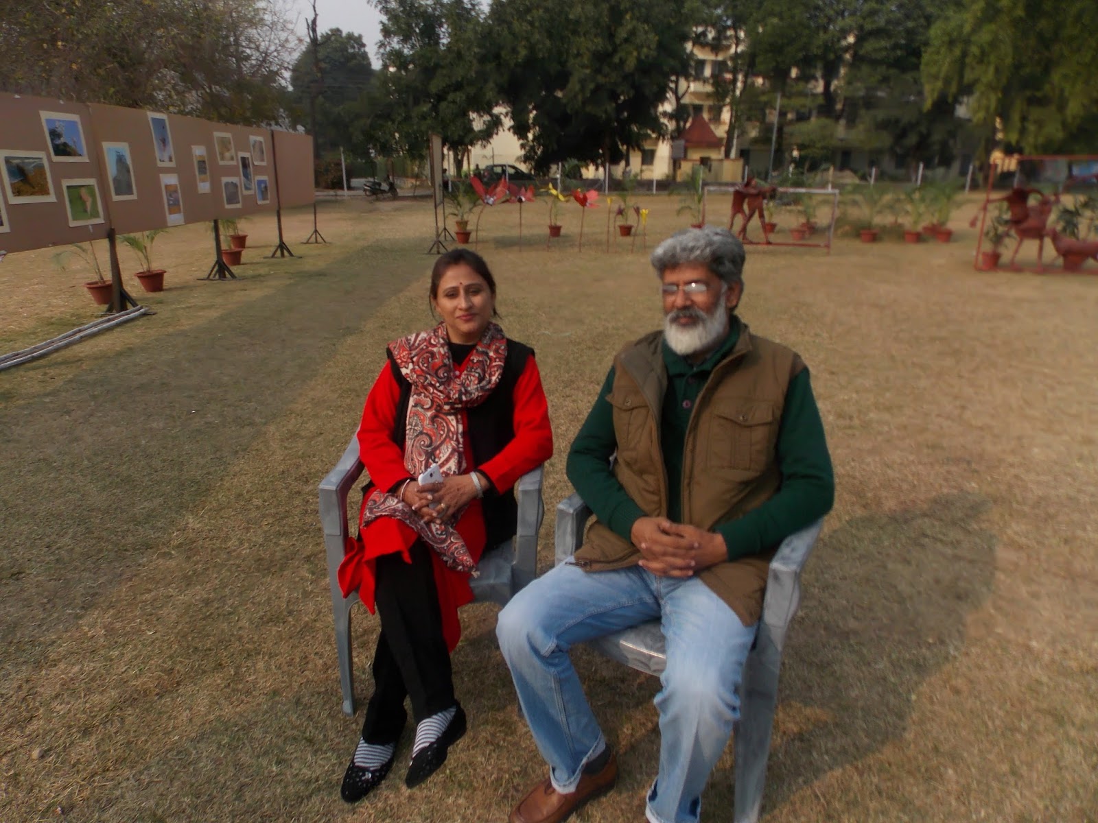 CHINAR SHADE : "' DARK CLOUDS ....SILVER LINING" AN EXHIBITION BY ...