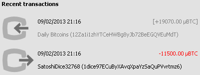 The Bitcoin Master: Site Review: SatoshiDice