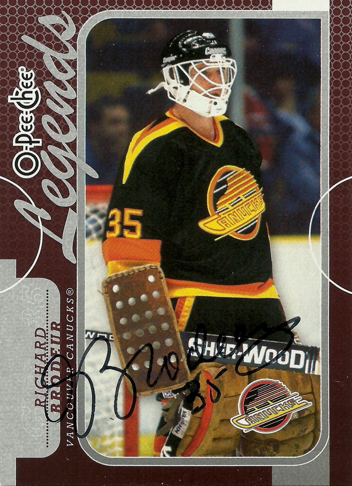 Michael's Hockey TTM: Richard Brodeur