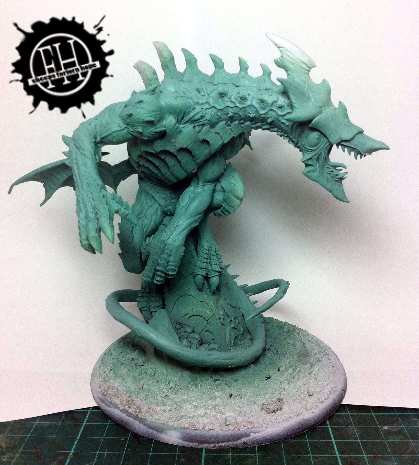 Forlorn hope: Legion of Everblight Gargantuan! Archangel.