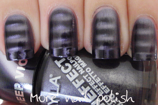 Switched up magnetic french tips ~ More Nail Polish