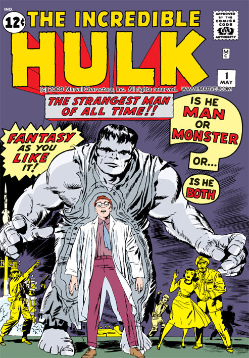 Fruitless Pursuits: Comic School Review: The Incredible Hulk #1 (1962)