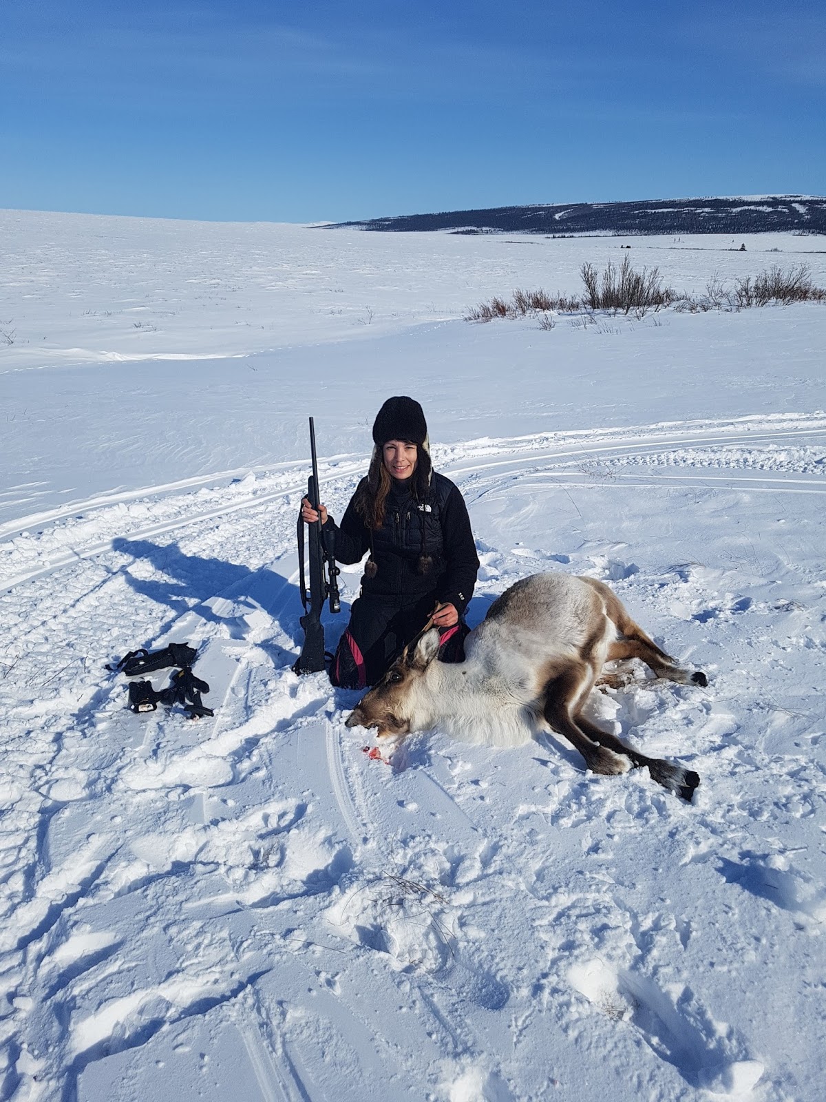 West Coast Eskimo: My first caribou hunting trip!!!