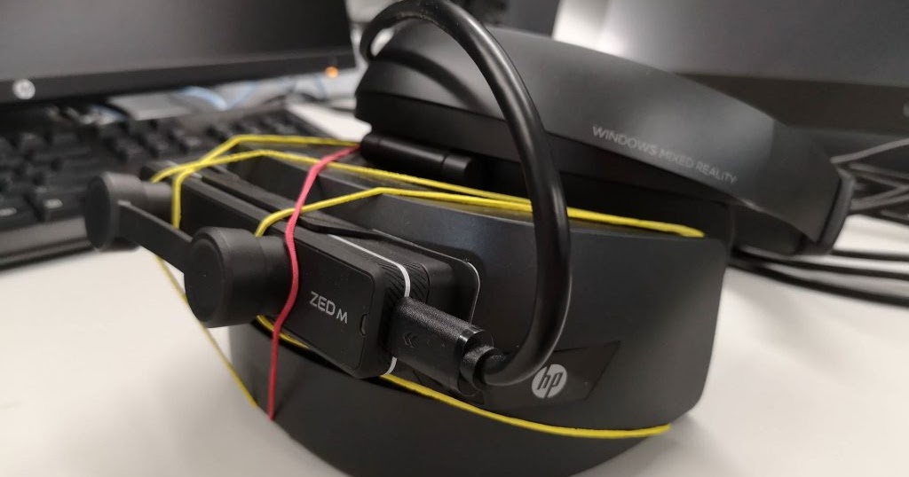 How to set up the ZEDm Camera and HP Windows MR Headset in Unity