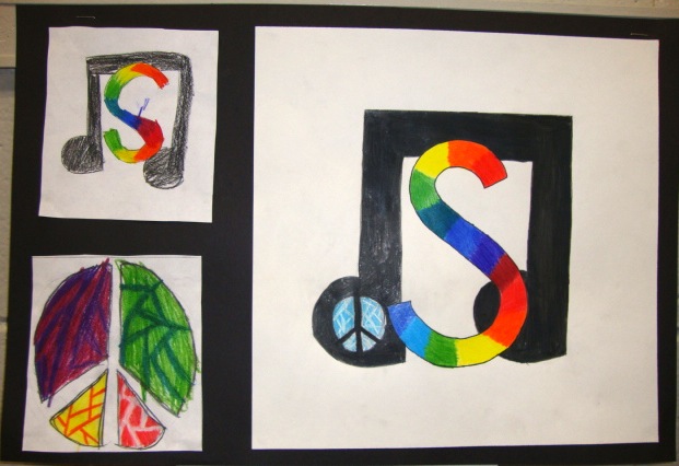 Thomas Elementary Art: 5th Grade Personal Logos