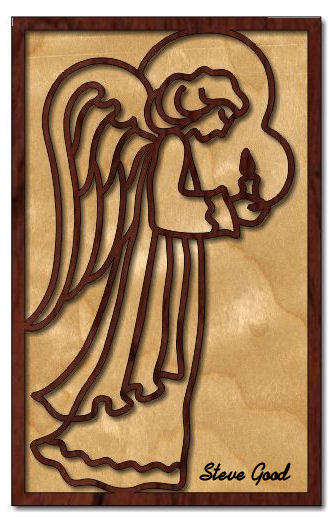 Scrollsaw Workshop: Angel Scroll Saw Pattern.