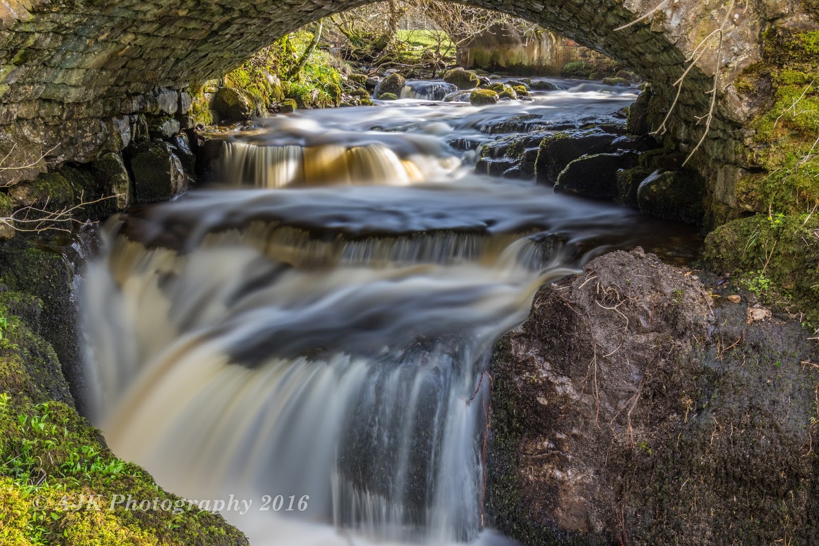 Yorkshire Waterfalls: Oxnop Gill Falls