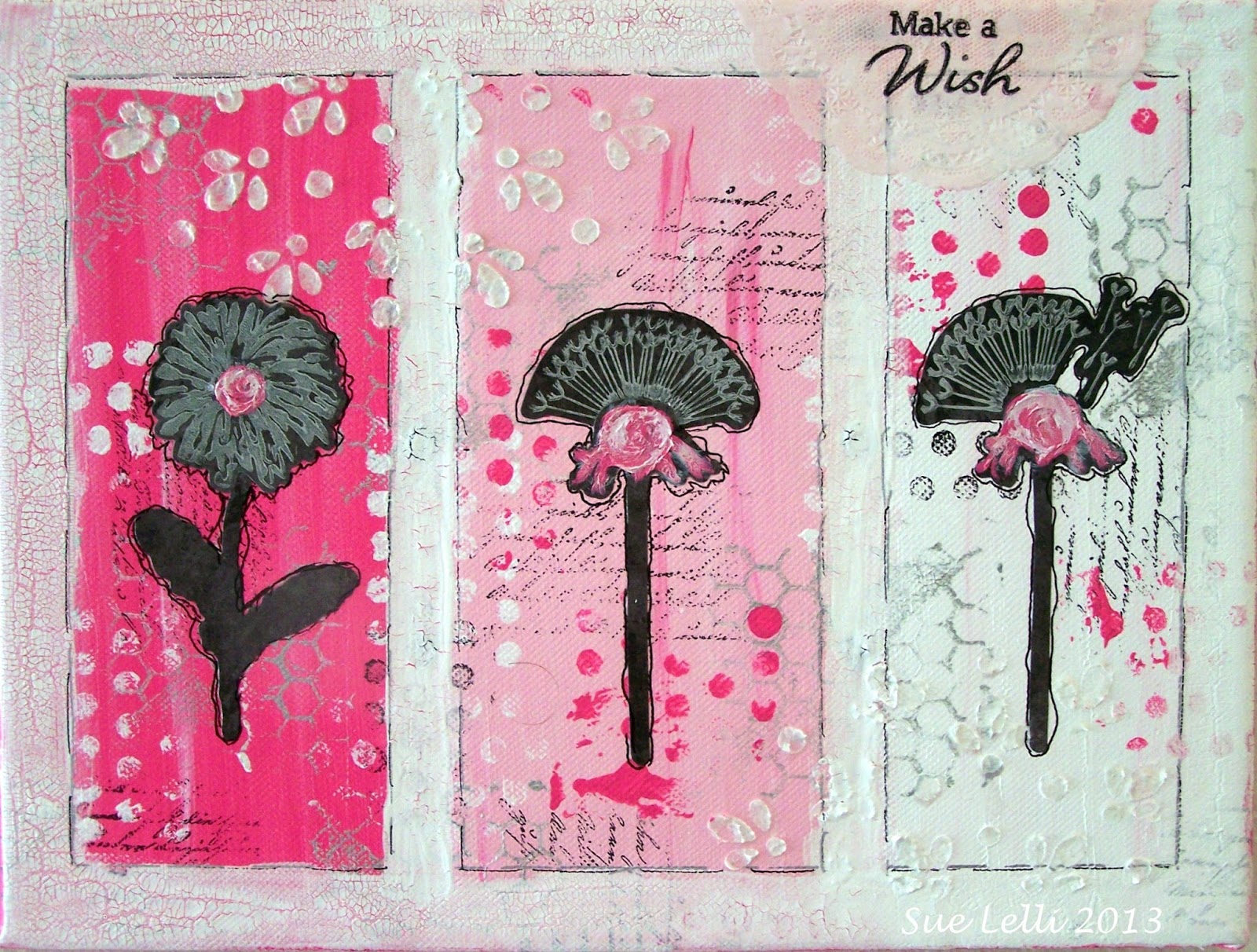 A Mixed Media Color Challenge 6 ~ A Mixed Media Color Challenge