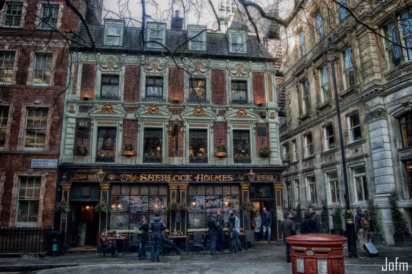Jofm Photography: Sherlock Holmes Lounge Bar, Northumberland St, London ...