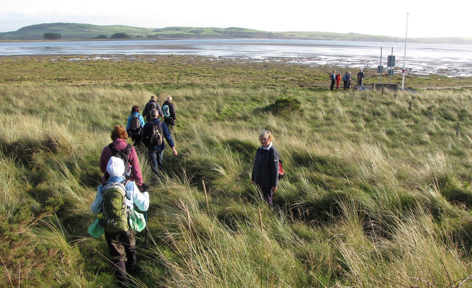The Glebe Blog: Wigtownshire Ramblers Torrs Warren to Sandhead November ...