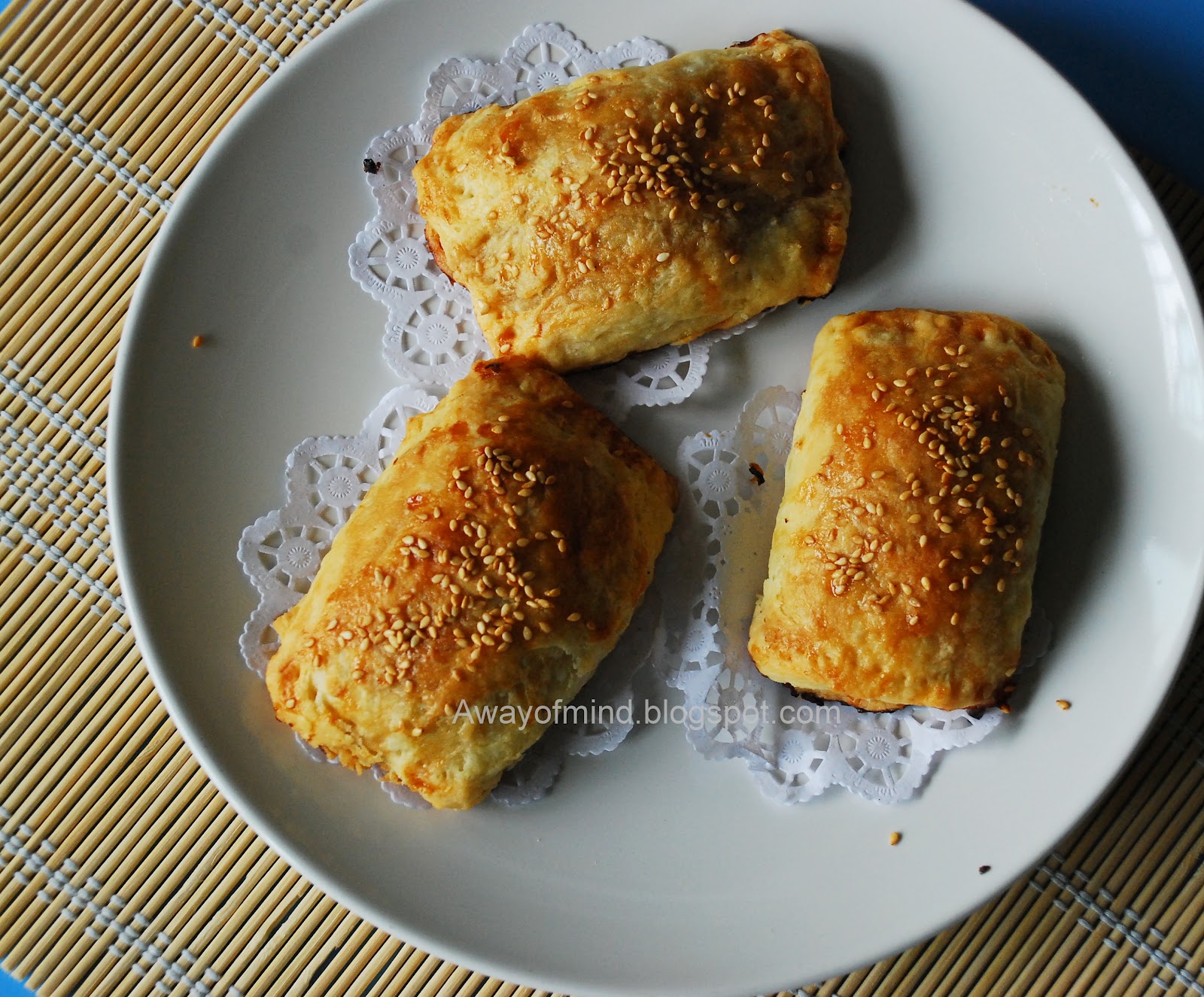 Awayofmind Bakery House: Baked Barbecued Pork Puffs (Char Siu Puffs/ Su)